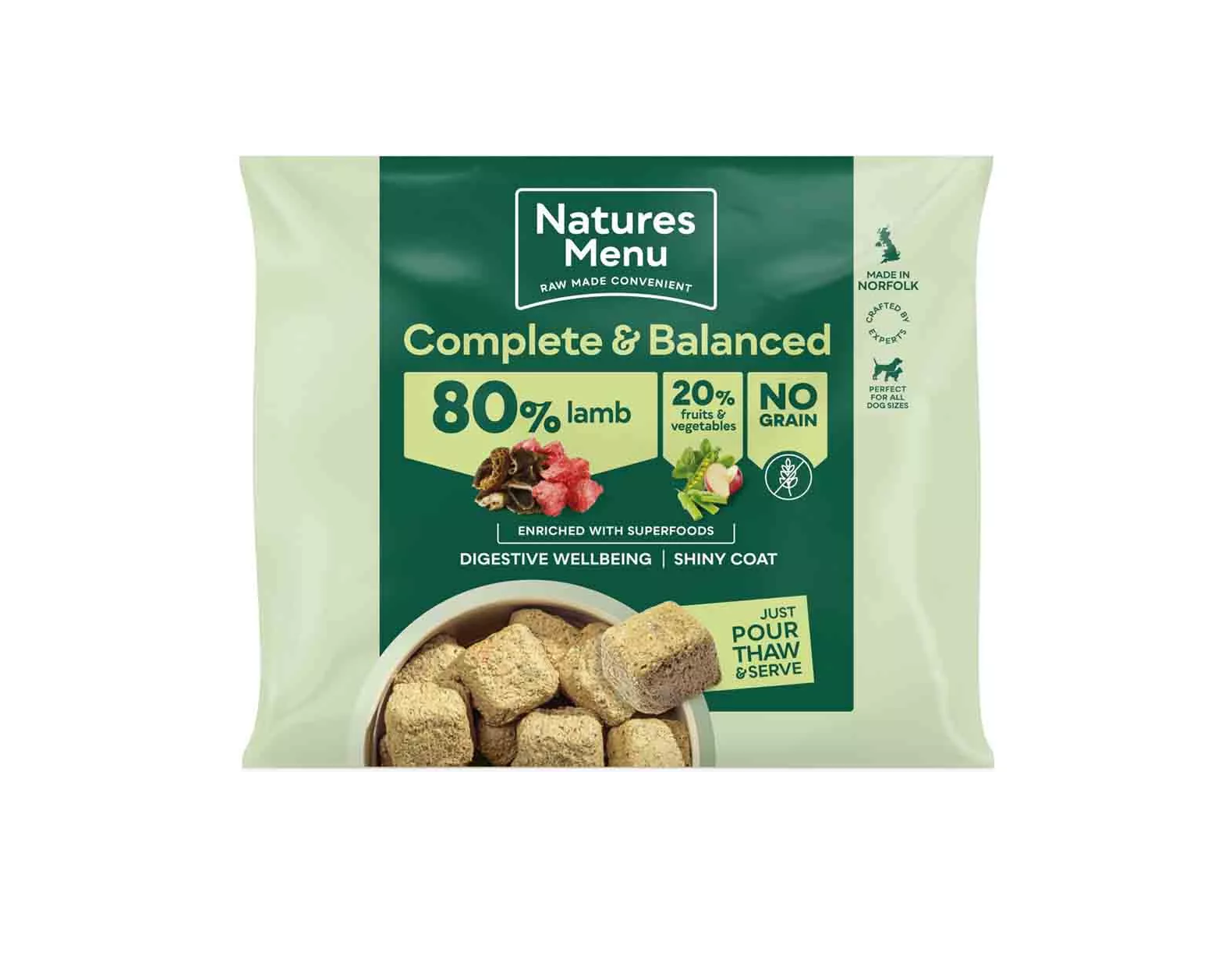 Complete Balanced Lamb Nuggets 1 Kilo The Dogs Diner Complete Balanced Lamb Nuggets 1 Kilo The Dogs Diner
