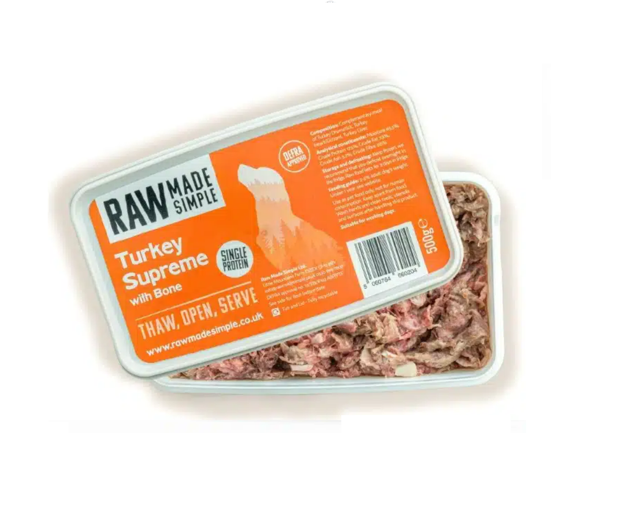 RMS Turkey Supreme 500g | The Dogs Diner