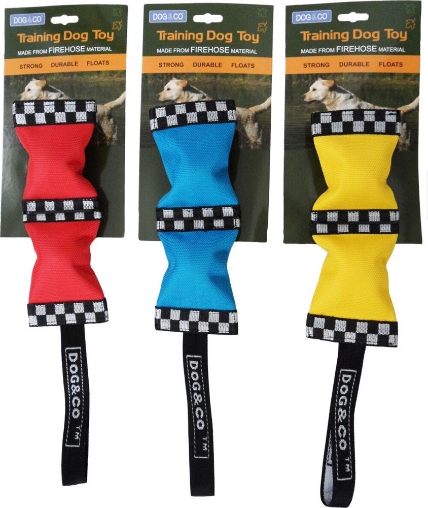 Dog & Co Fire Hose Double Ball | The Dogs Diner