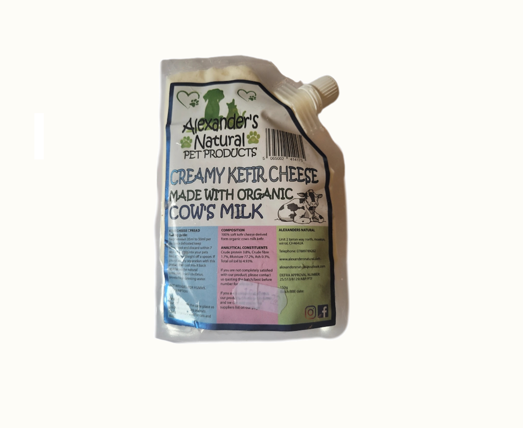 Alexander's Naturals Creamy Kefir Cheese | The Dogs Diner